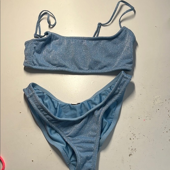 triangl swimwear | Swim | Triangl Sparkling Blue Bikini Set | Poshmark